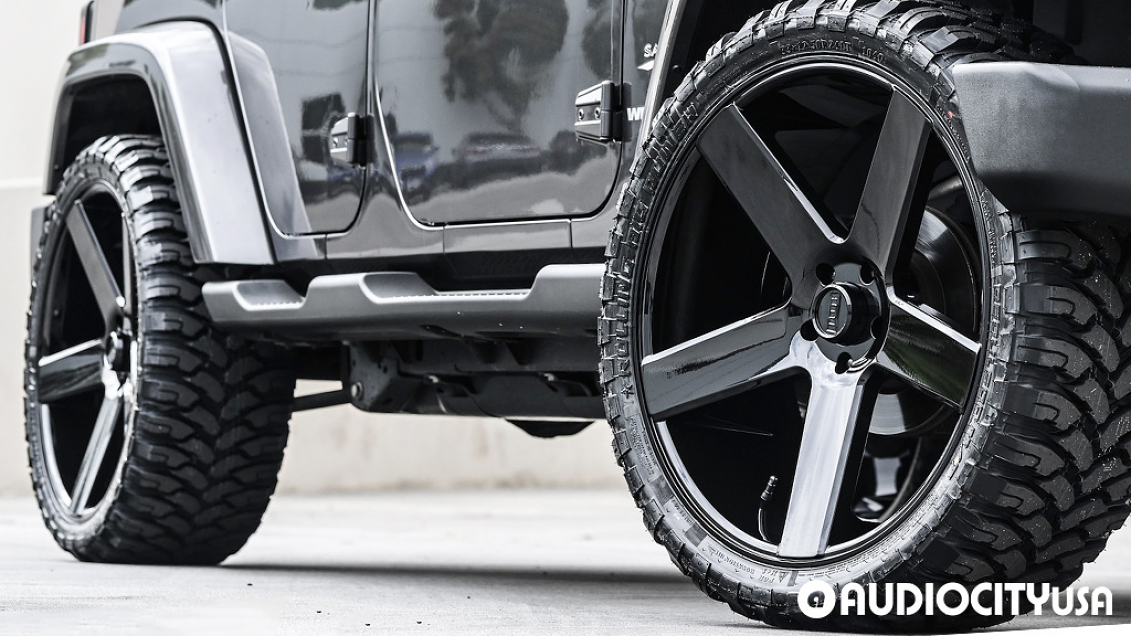 2017 Jeep Wrangler on 24" DUB Wheels S216 Baller Gloss Black | Gallery ...