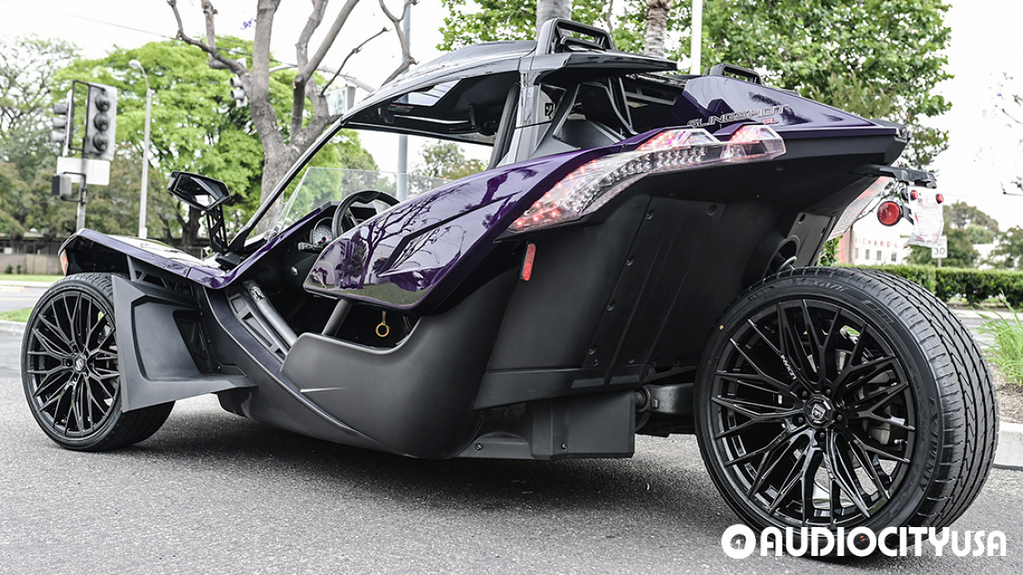 2020 Polaris Slingshot on 20" Lexani Wheels Aries Gloss Black | Gallery ...