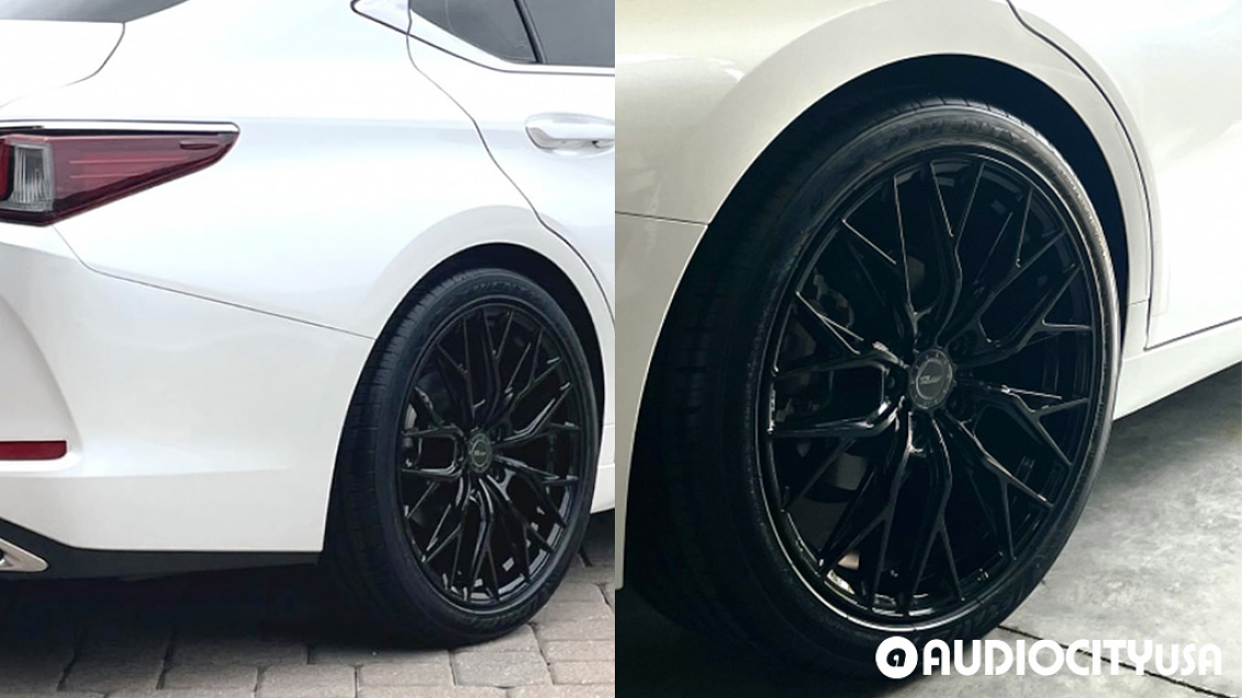 2021 Lexus ES Series on 19" MRR Wheels GF5 Gloss Black | Gallery ...