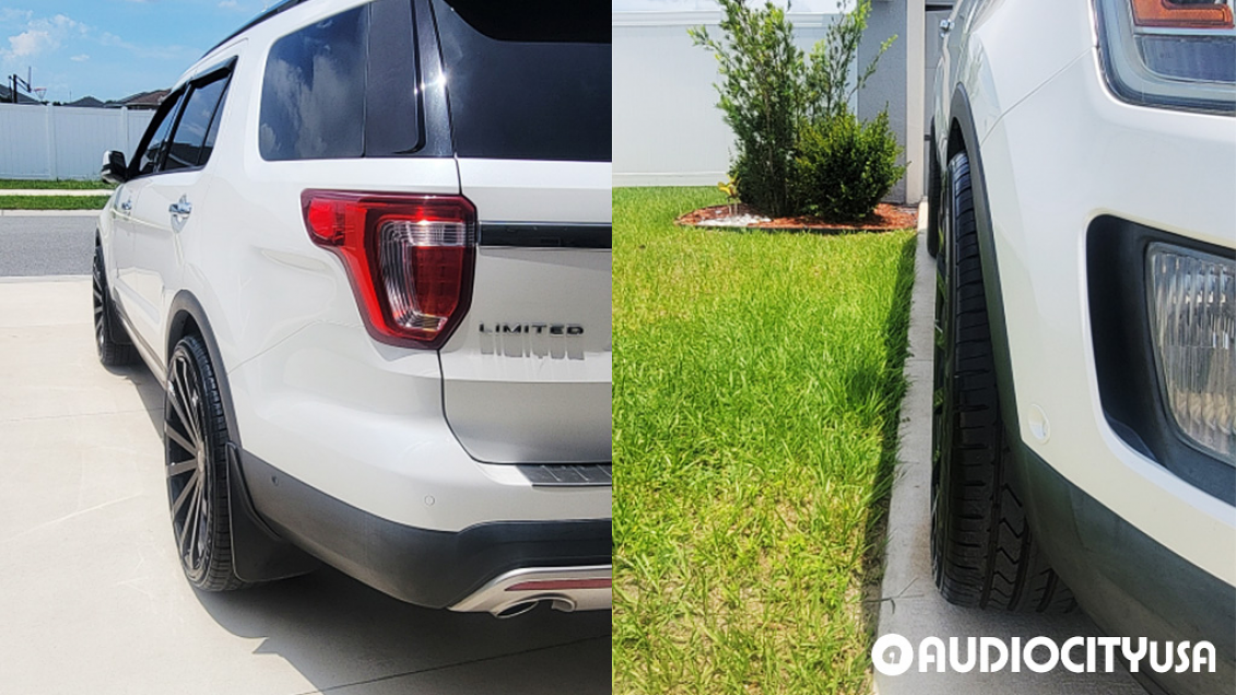 2016 Ford Explorer Strada Gabbia 24 inch Wheels | Gallery | AudioCityUSA