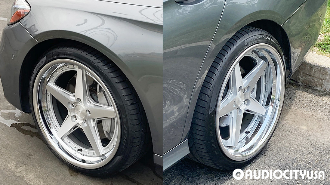 2017 Mercedes-Benz E-Class on 20" Rennen Wheels CSL 7 Silver with Chrome Lip | Gallery ...