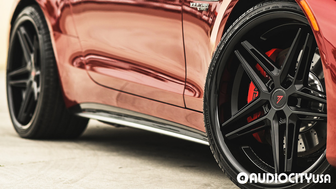 2022 Mercedes-AMG SL-Class AMG on 22" Ferrada Wheels CM1 Matte Black ...