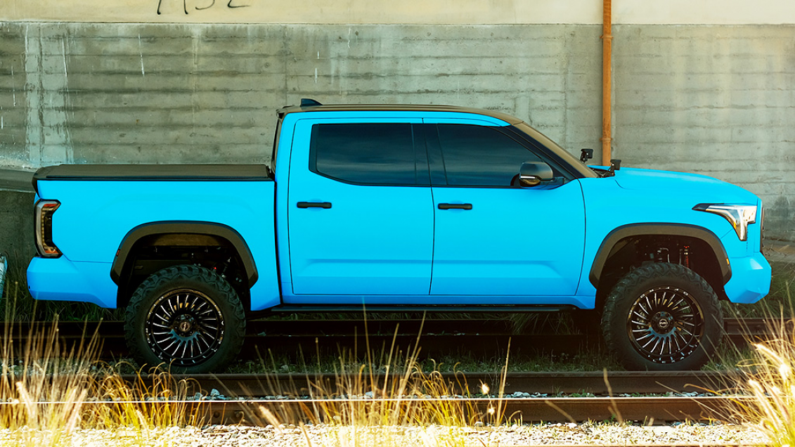 2022 Toyota Tundra on 22" Lexani Off-Road XVR-1 Wheels Uno Gloss Black ...