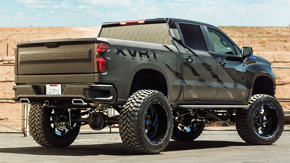 2021 Chevrolet Silverado 1500 on 24" Lexani Off-Road Forged Wheels ...