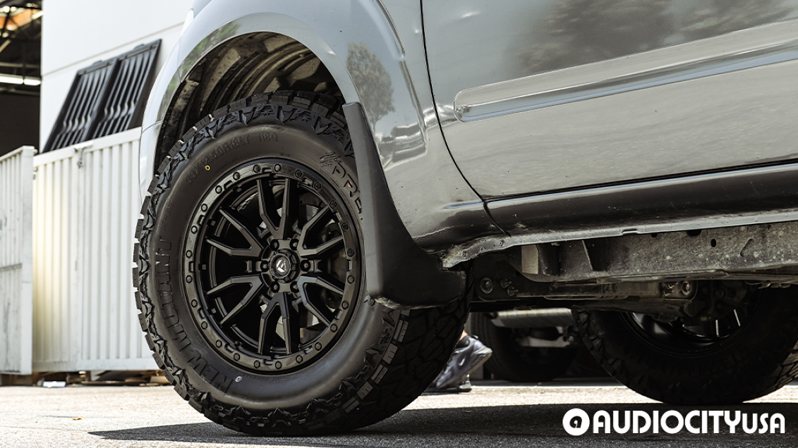 2019 Nissan Frontier on 18" Fuel Wheels D679 Rebel 6 Matte Black ...