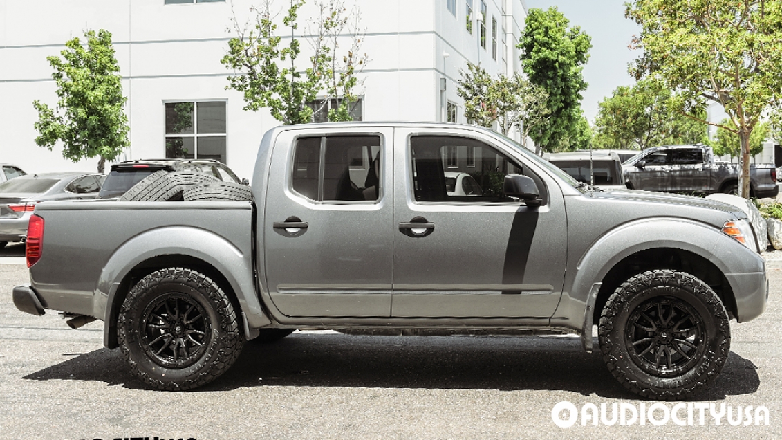 2019 Nissan Frontier on 18" Fuel Wheels D679 Rebel 6 Matte Black ...
