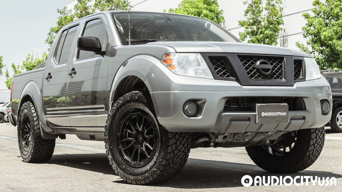 2019 Nissan Frontier on 18" Fuel Wheels D679 Rebel 6 Matte Black ...