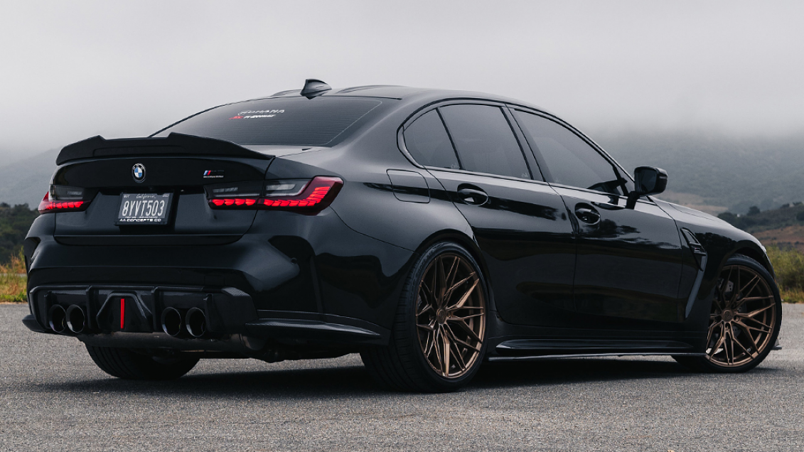 2022 BMW M3 on 20" Rohana Wheels RFX17 Gloss Bronze | Gallery ...