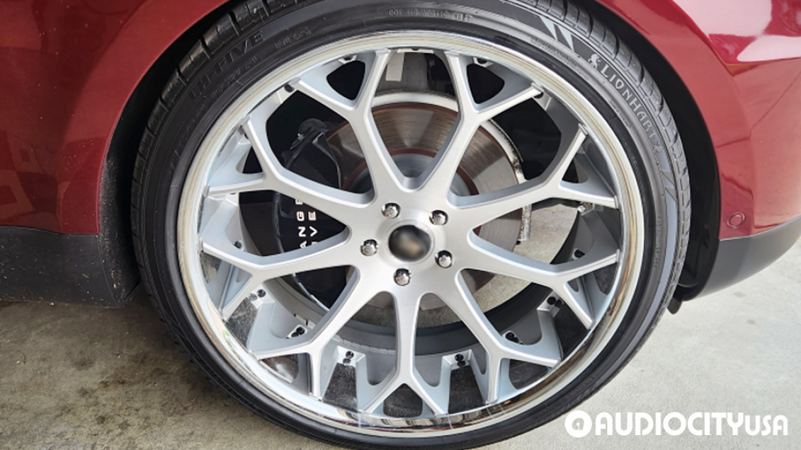 2016 Land Rover Range Rover Sport on 24" AZAD Wheels AZ99 Silver with ...