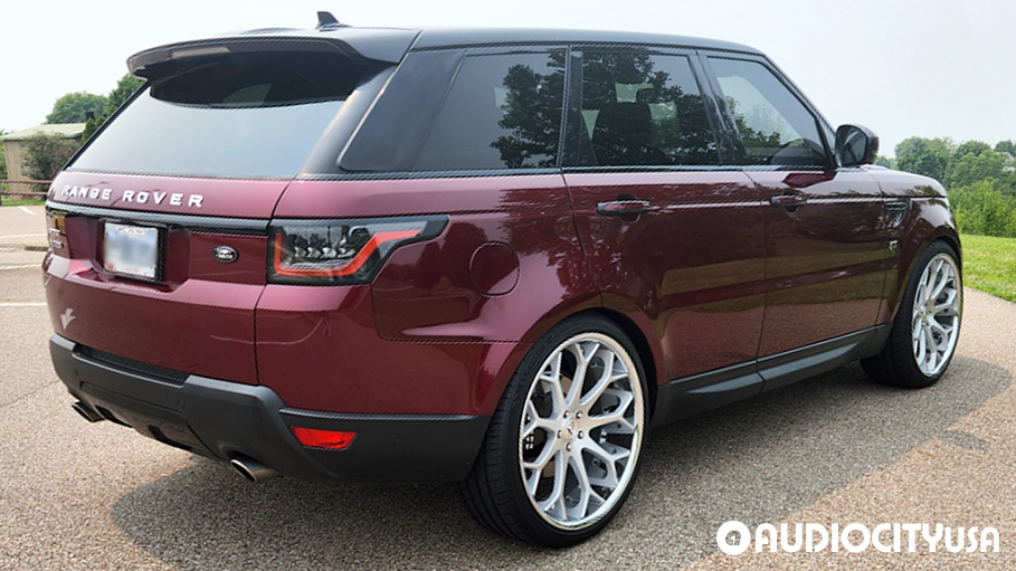 2016 Land Rover Range Rover Sport on 24" AZAD Wheels AZ99 Silver with ...