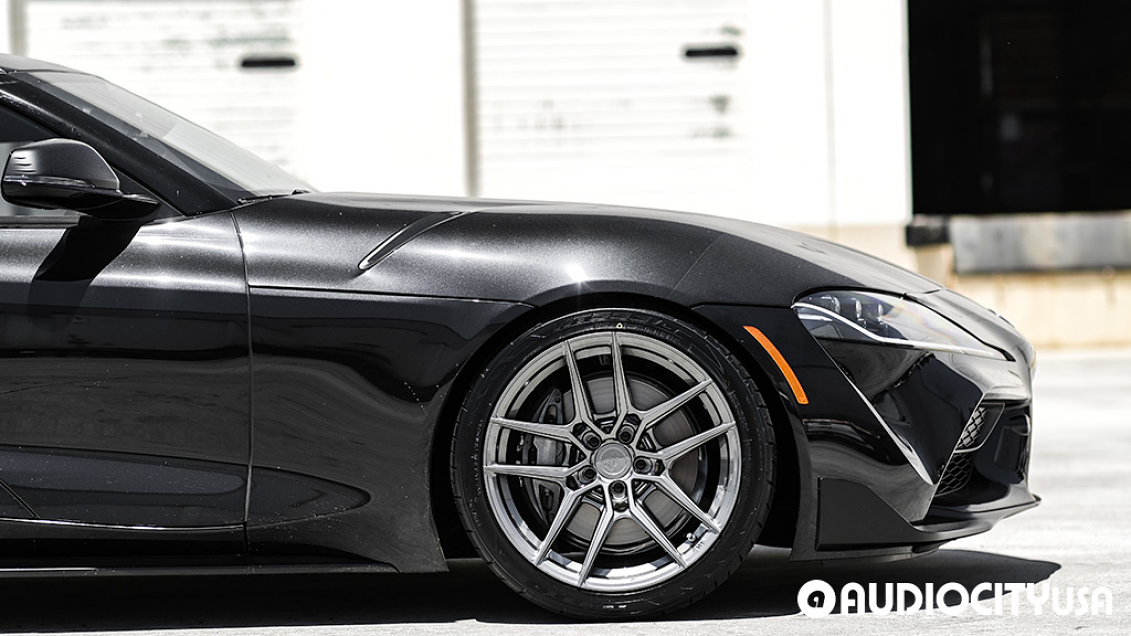 2023 Toyota Supra on 19" Variant Wheels Helium Gloss Gunmetal | Gallery ...