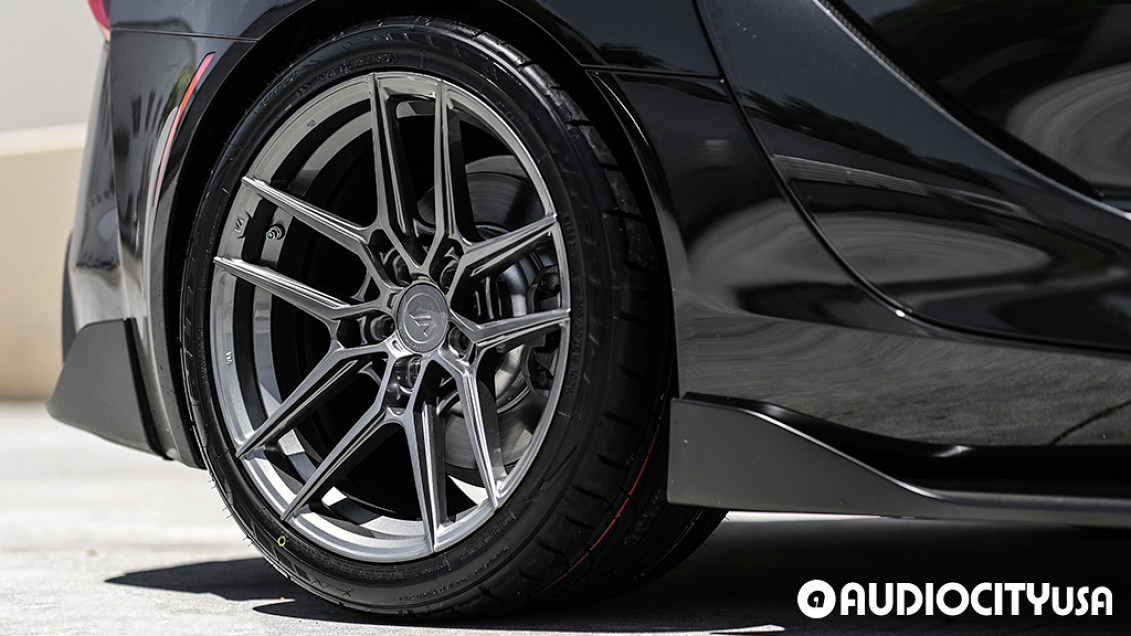 2023 Toyota Supra on 19" Variant Wheels Helium Gloss Gunmetal | Gallery ...