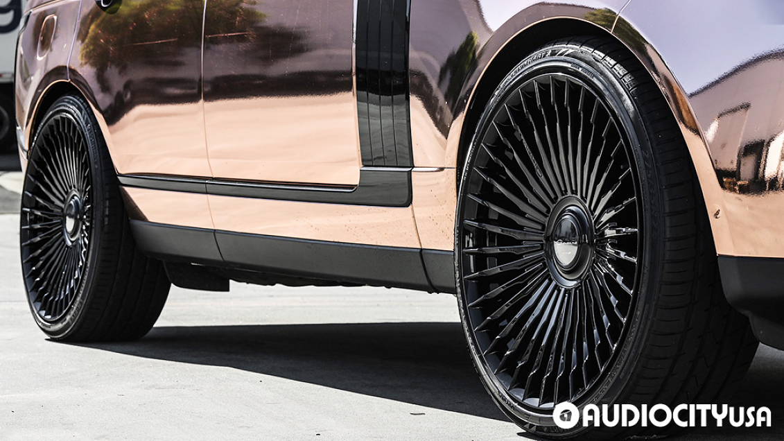 2022 Land Rover Range Rover on 24" Giovanna Wheels Tulum Gloss Black ...