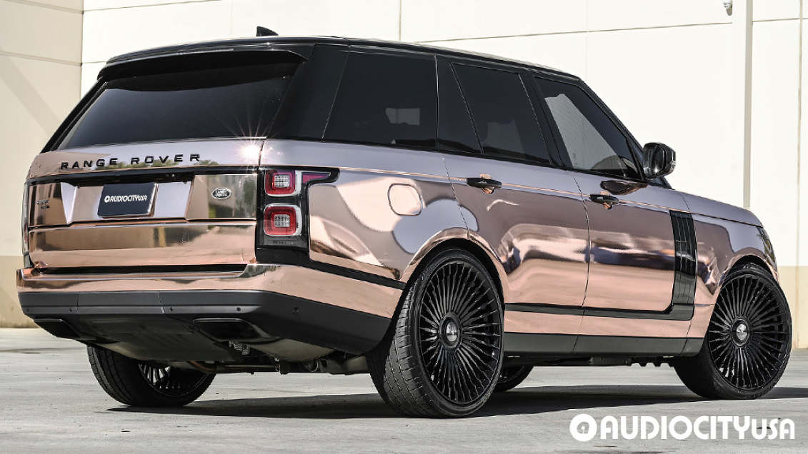 2022 Land Rover Range Rover on 24" Giovanna Wheels Tulum Gloss Black ...