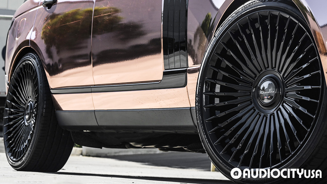 2022 Land Rover Range Rover on 24" Giovanna Wheels Tulum Gloss Black ...