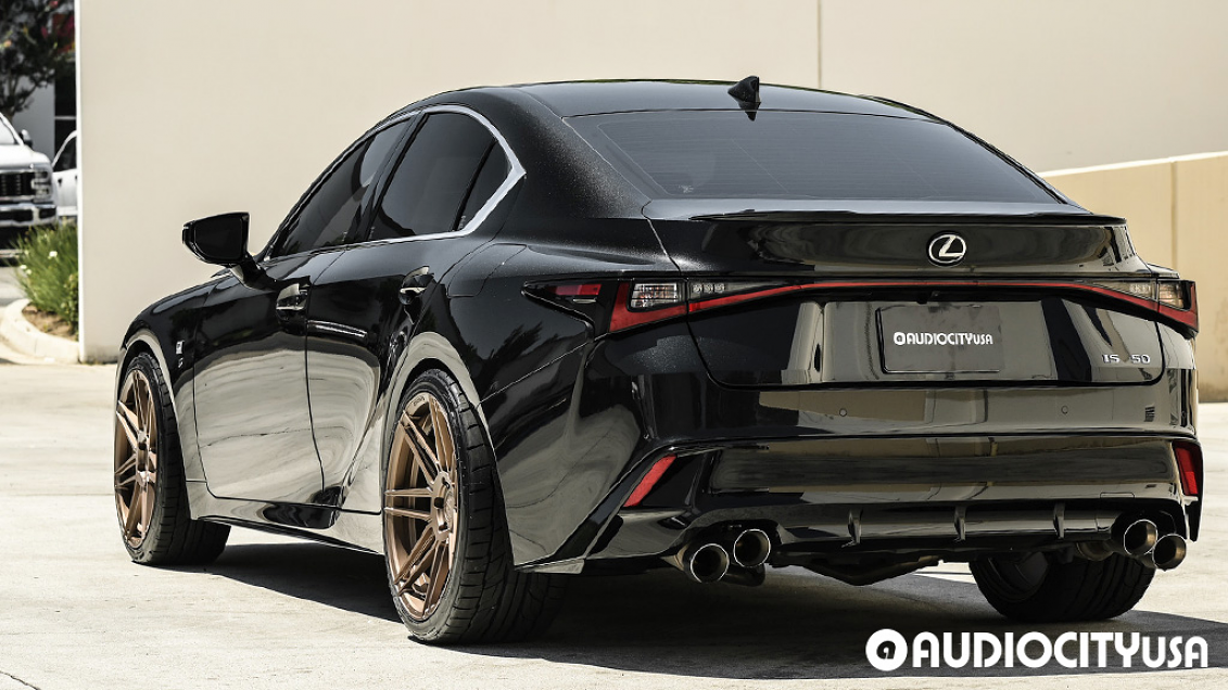 2023 Lexus IS Series on 20" Ferrada Wheels F8-FR6 Matte Bronze ...
