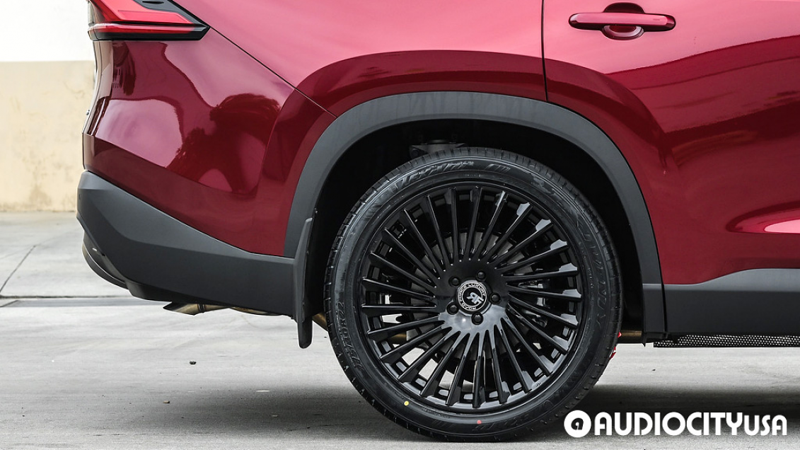 2024 Toyota Grand Highlander on 22" Road Force Wheels RF23 Gloss Black ...