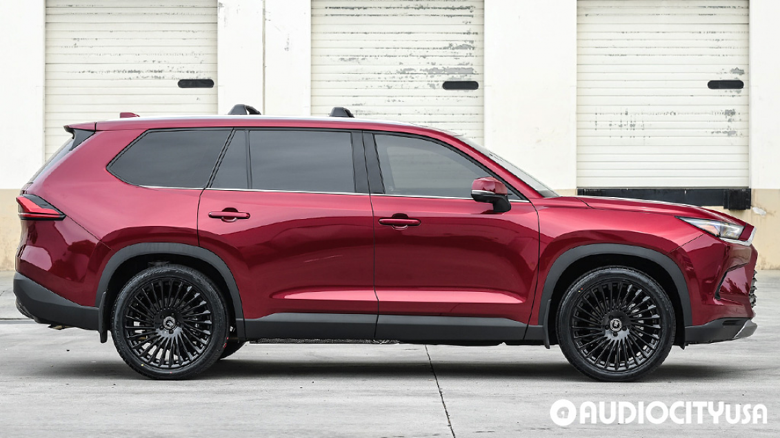 2024 Toyota Grand Highlander on 22" Road Force Wheels RF23 Gloss Black ...