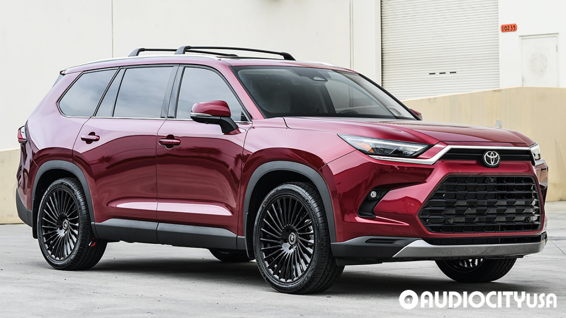 2024 Toyota Grand Highlander on 22" Road Force Wheels RF23 Gloss Black ...