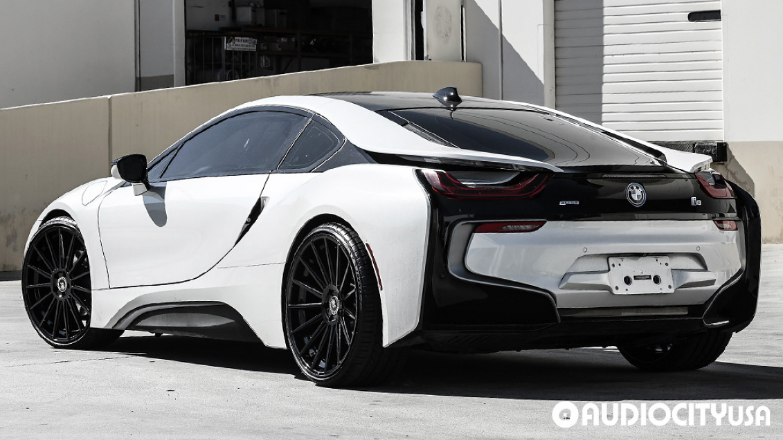 2016 BMW i8 on 22" Road Force Wheels RF15 Gloss Black | Gallery ...