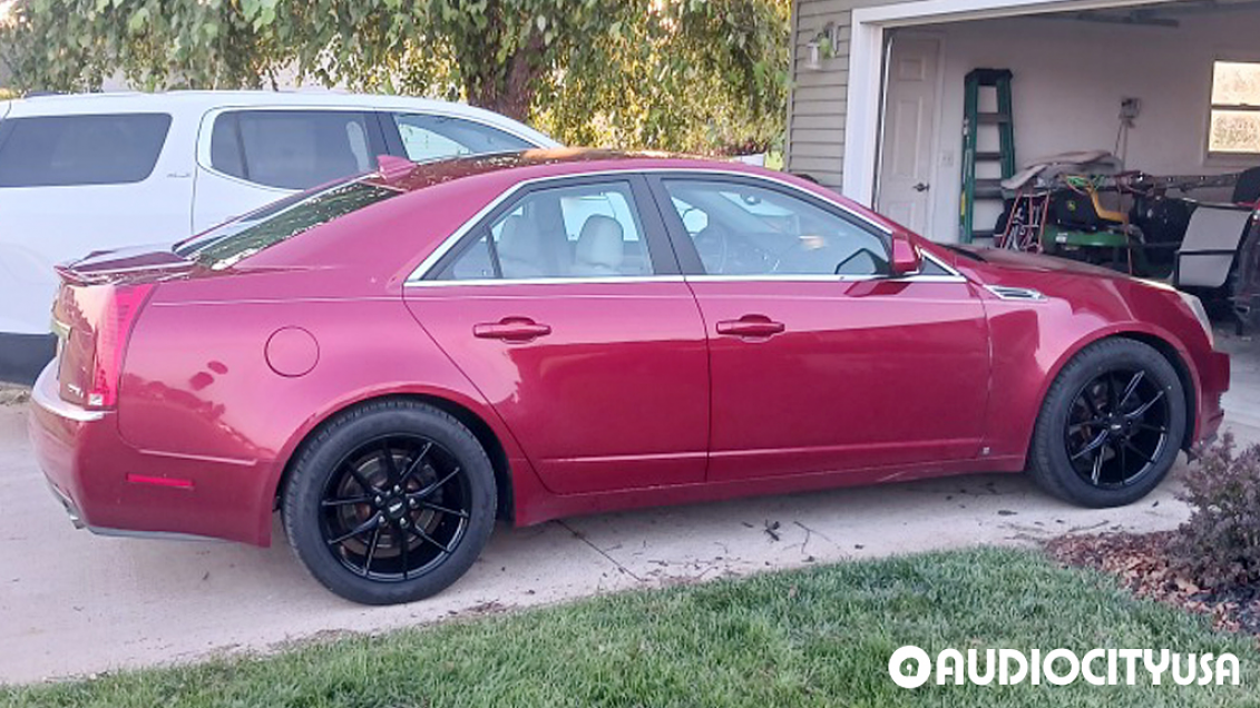 2020 Cadillac CT4 AC Wheels AC10 18 inch Wheels | Gallery | AudioCityUSA