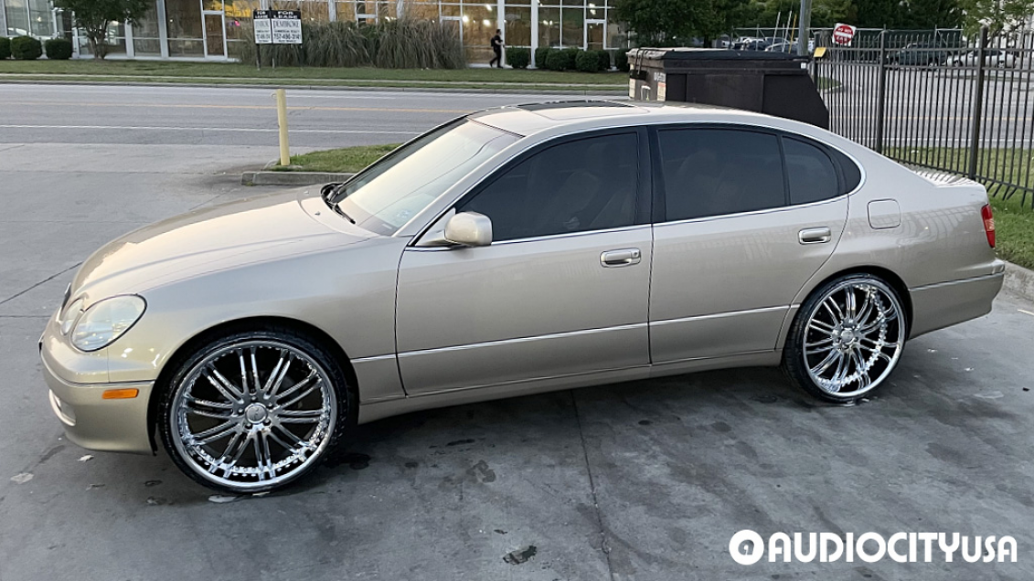 1998 Lexus GS Series on 22" XIX Wheels X23 Chrome | Gallery | AudioCityUSA