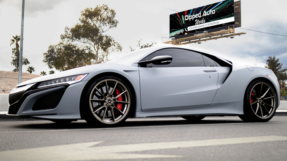 2022 Acura NSX on 20" Savini Wheels SV-F4 Matte Bronze | Gallery ...