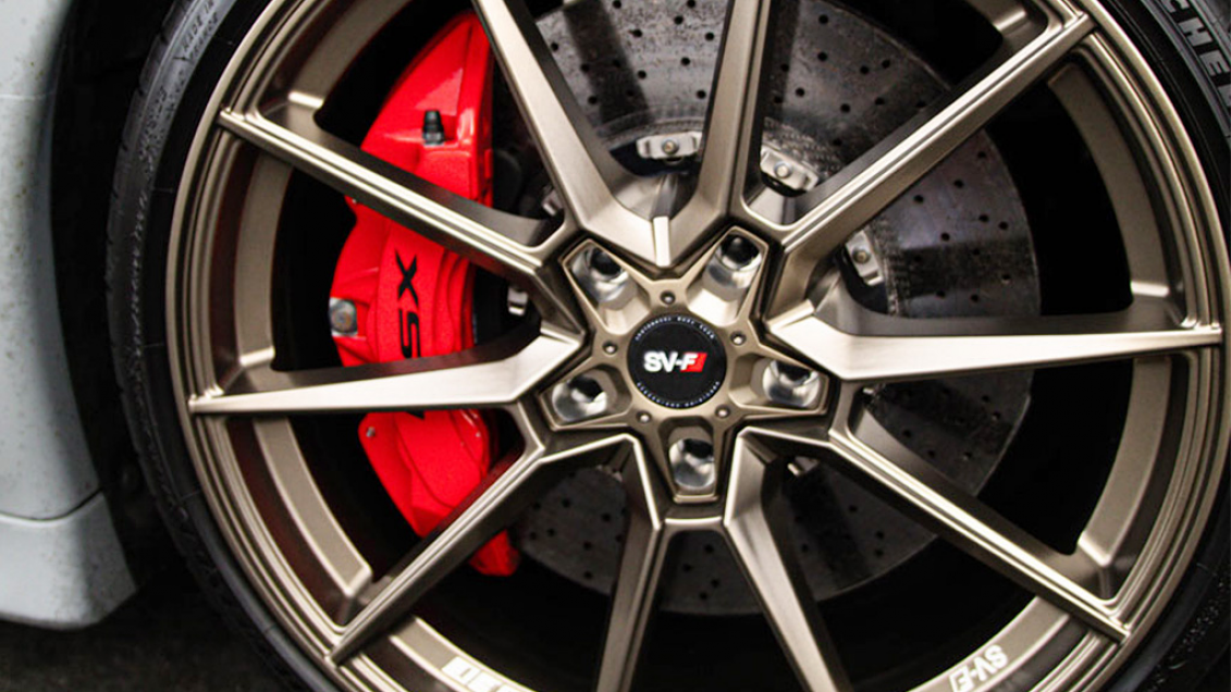 2022 Acura NSX on 20" Savini Wheels SV-F4 Matte Bronze | Gallery ...