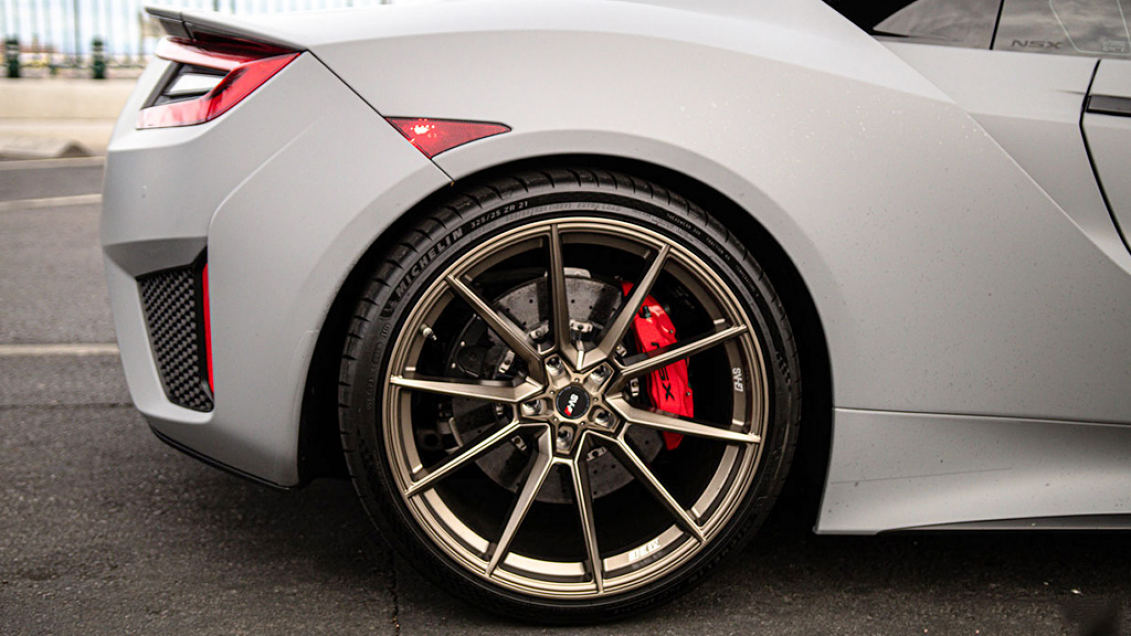 2022 Acura NSX on 20" Savini Wheels SV-F4 Matte Bronze | Gallery ...