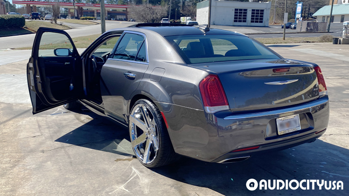 2018 Chrysler 300 RWD on 24" Strada Wheels Coda Chrome | Gallery ...