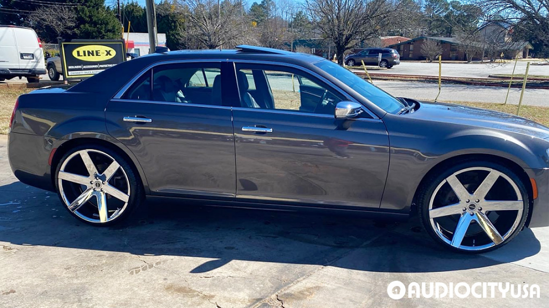 2018 Chrysler 300 RWD on 24" Strada Wheels Coda Chrome | Gallery ...