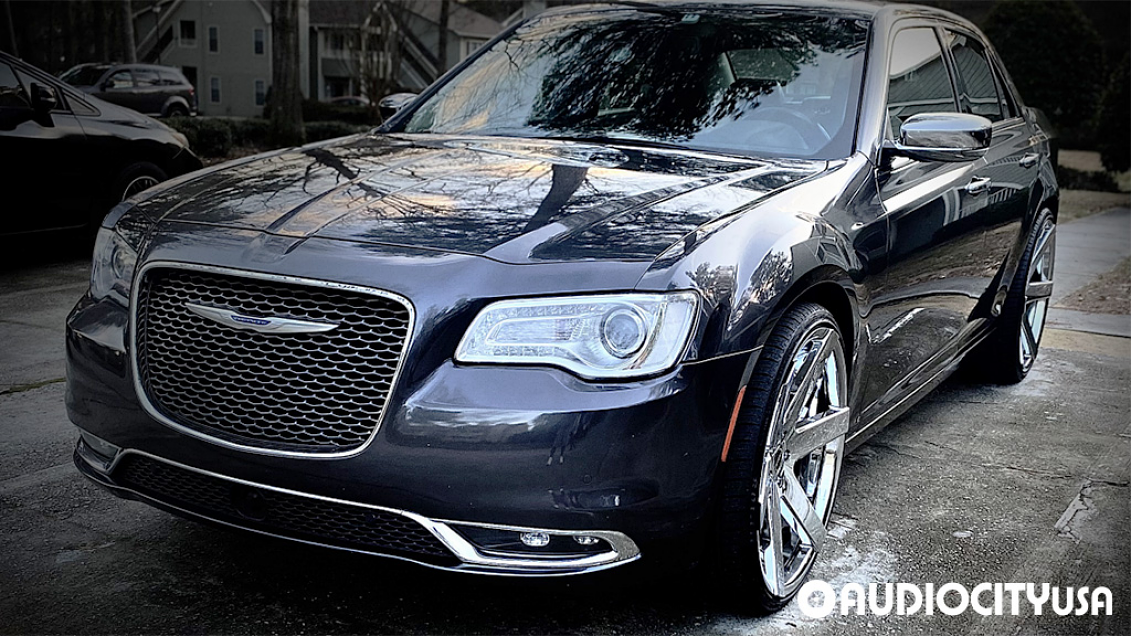 2018 Chrysler 300 RWD on 24" Strada Wheels Coda Chrome | Gallery ...