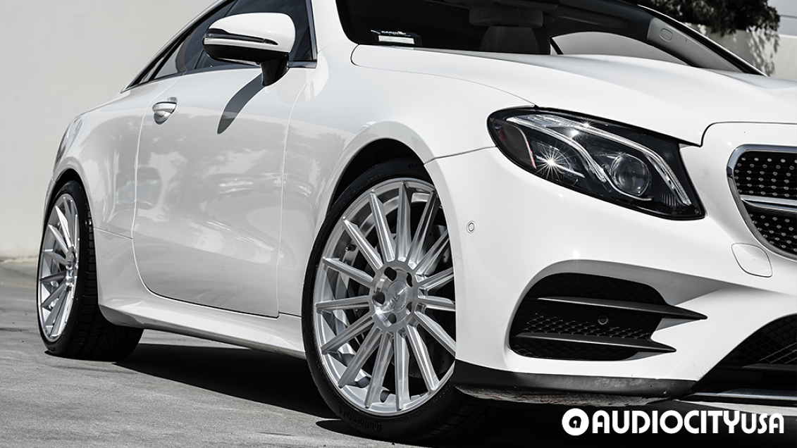 2018 Mercedes-Benz E-Class on 20" Road Force Wheels RF15 Silver ...