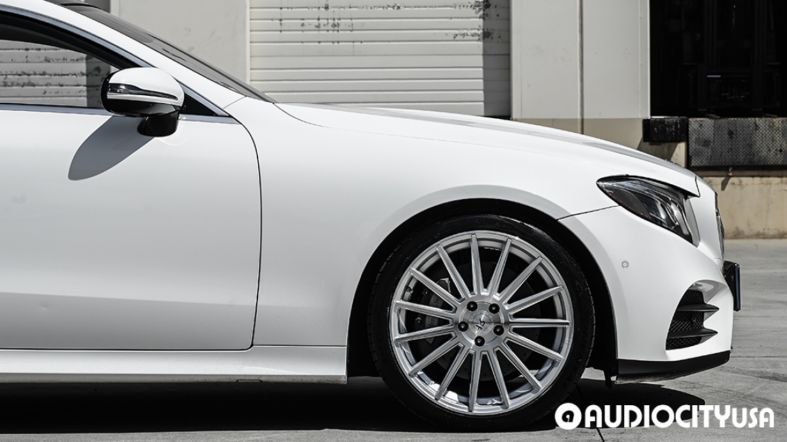 2018 Mercedes-Benz E-Class on 20" Road Force Wheels RF15 Silver ...