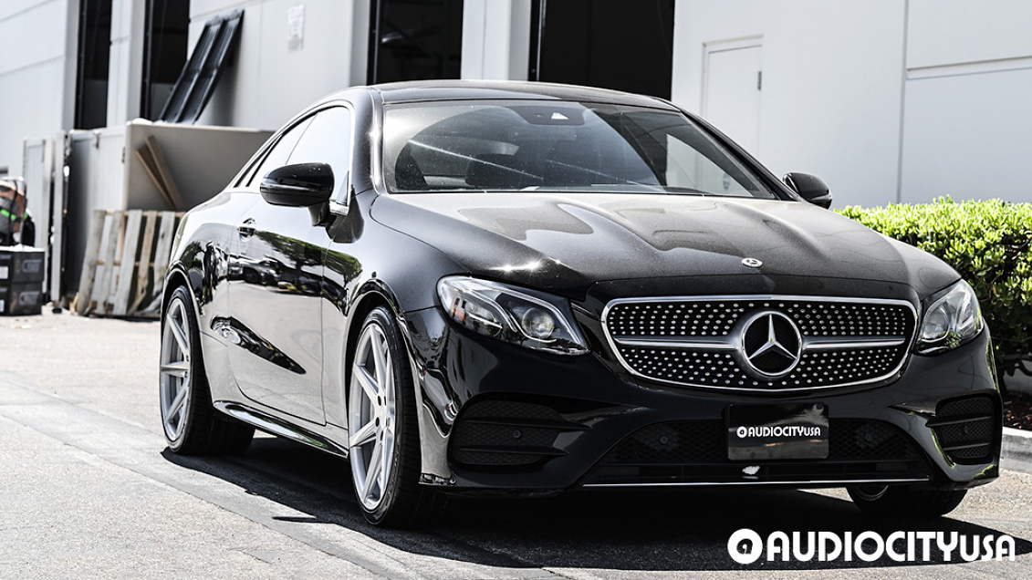 2018 Mercedes-Benz E-Class on 20" Rohana Wheels RC7 Machined Silver ...