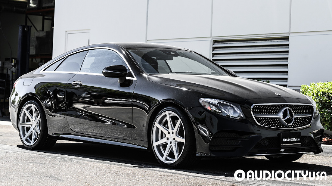 2018 Mercedes-Benz E-Class on 20" Rohana Wheels RC7 Machined Silver ...