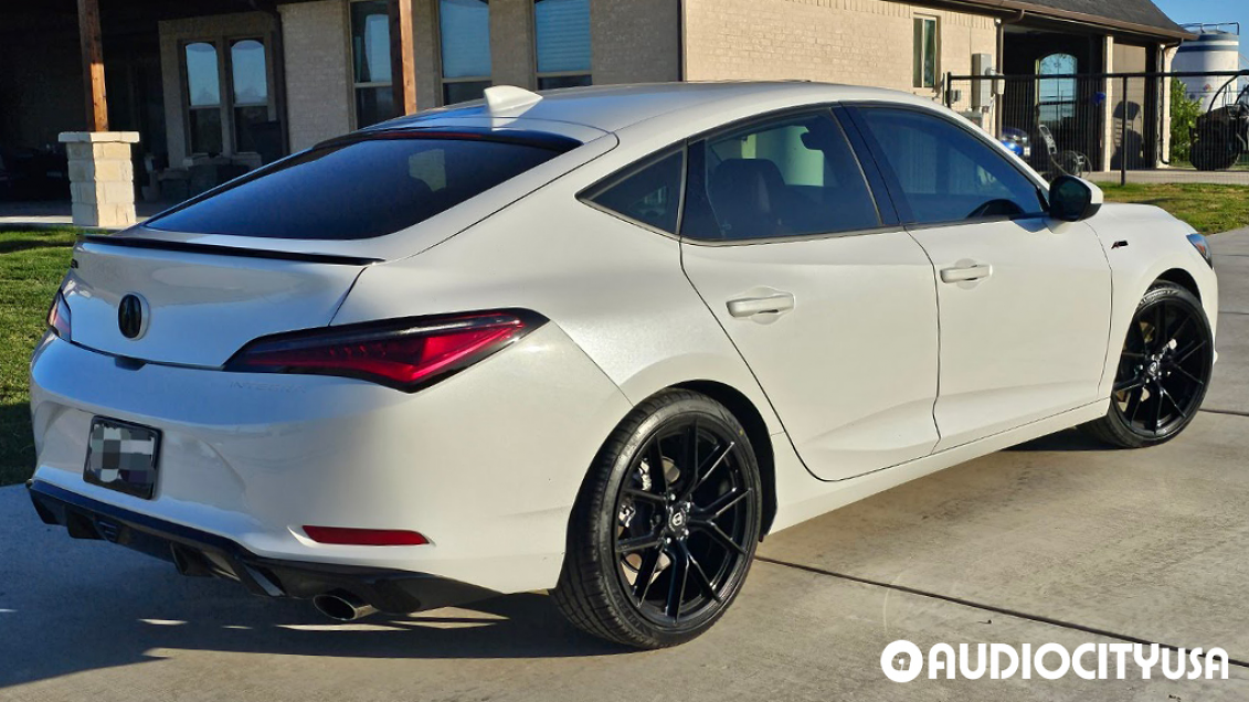 2023 Acura Integra on 19" Curva Wheels CFF70 Gloss Black | Gallery ...