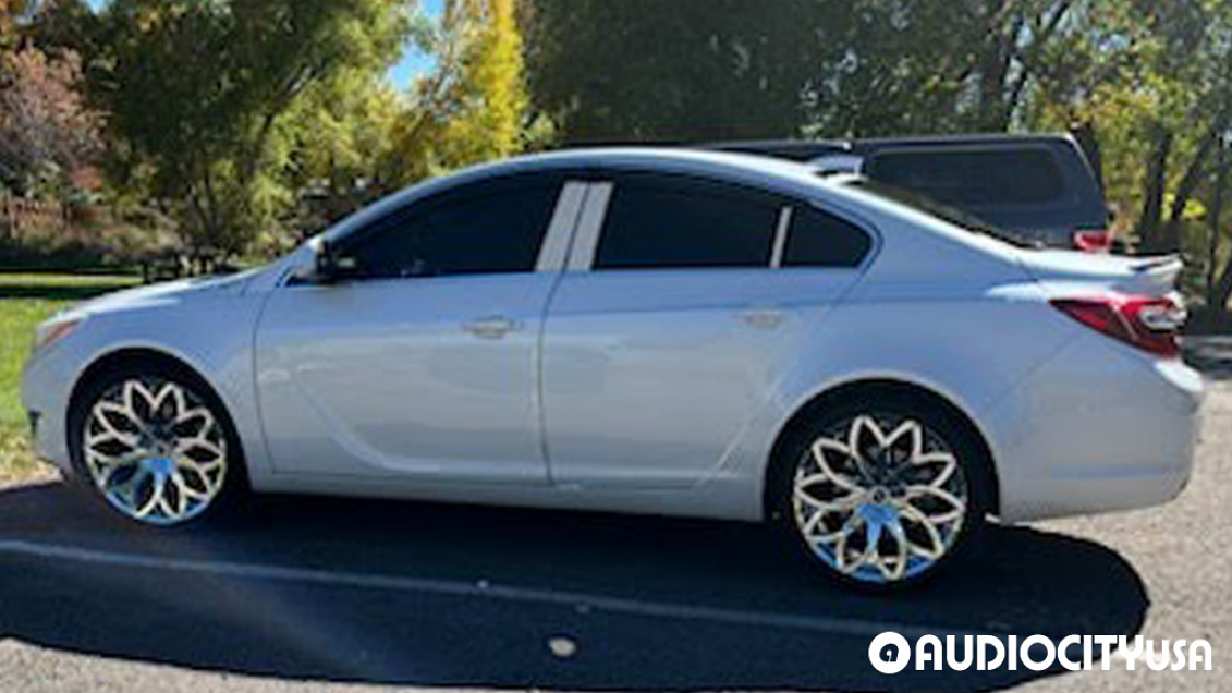 2016 Buick Regal on 20" Strada Wheels Huracan Chrome | Gallery ...