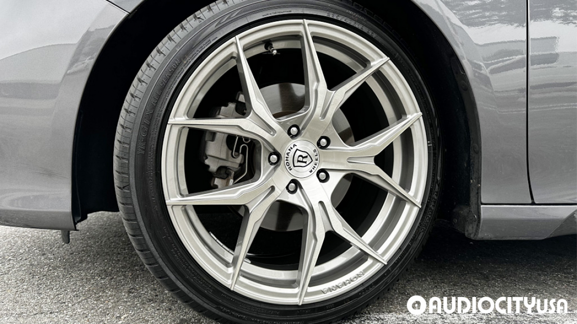 2019 Honda Accord on 19" Rohana Wheels RFX5 Brushed Titanium | Gallery ...