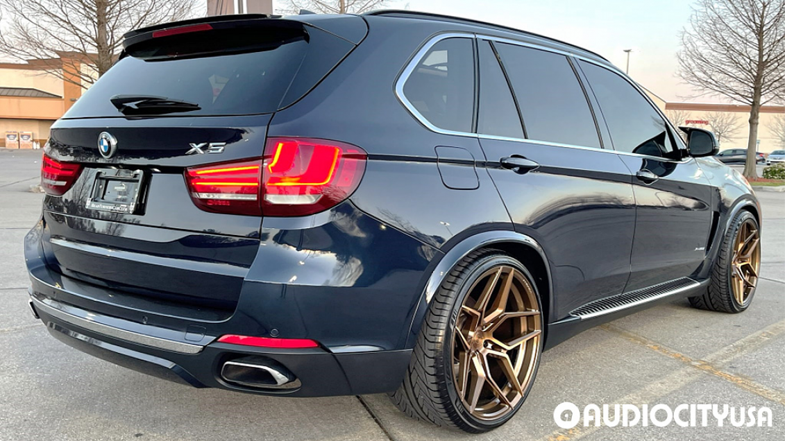 2016 BMW X5 on 22" Rohana Wheels RFX11 Brushed Bronze | Gallery ...