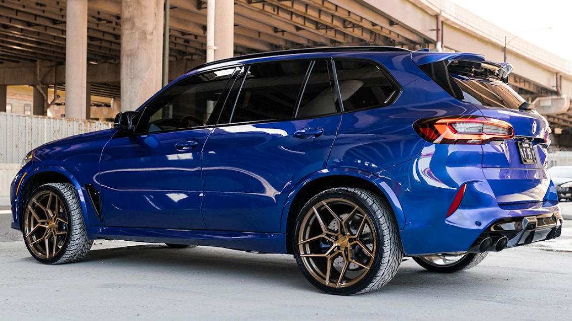 2022 BMW X5 M on 21" Rohana Wheels RFX11 Brushed Bronze | Gallery ...