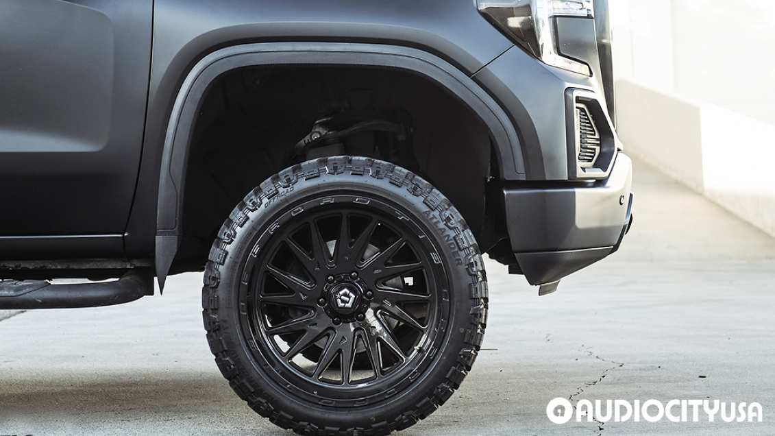 2020 GMC Sierra 1500 on 22" TIS Off-Road Wheels 547B Black | Gallery ...