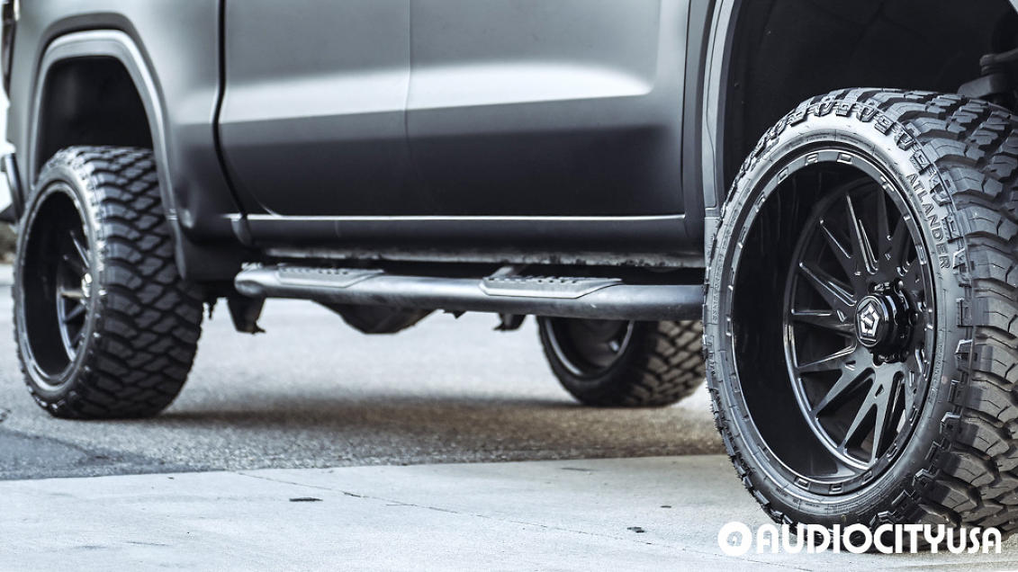 2020 GMC Sierra 1500 on 22" TIS Off-Road Wheels 547B Black | Gallery ...