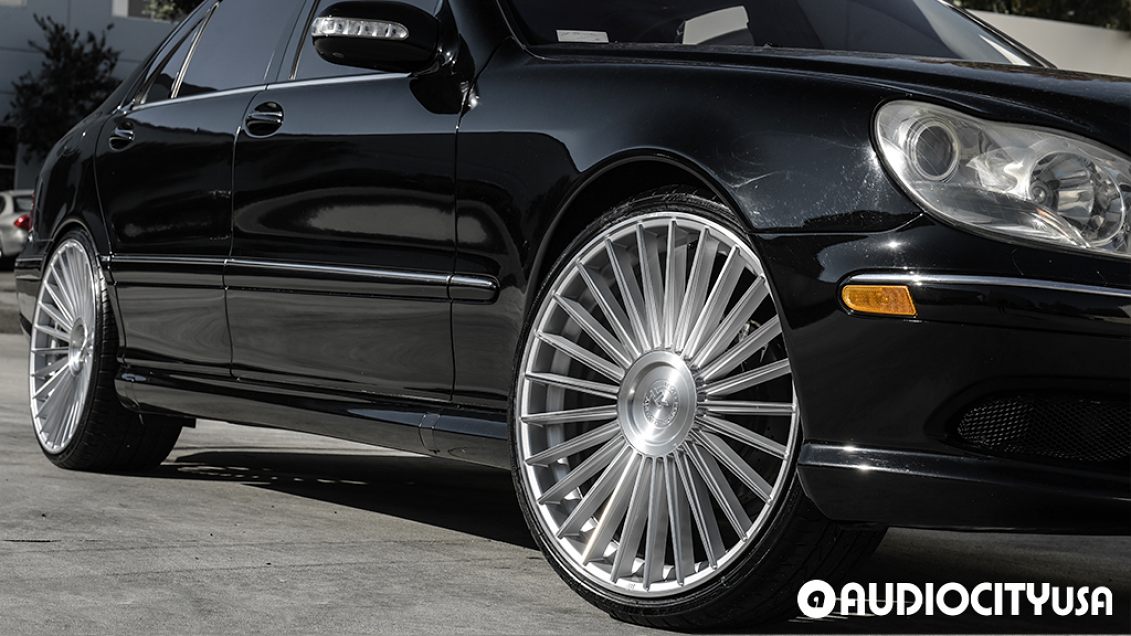 2006 Mercedes-Benz S-Class on 22" Road Force Wheels RF 22 Silver ...