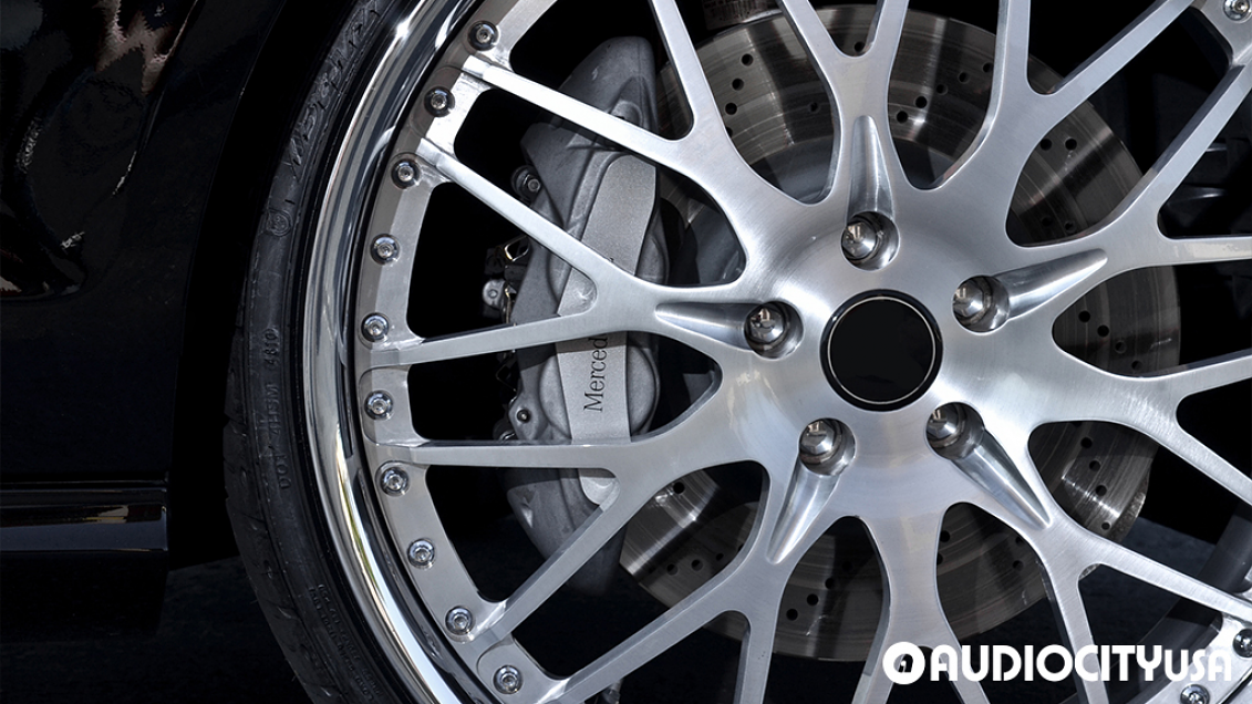 2008 Mercedes-Benz CL-Class on 22" AC Forged Wheels ACF701 Brushed Face ...