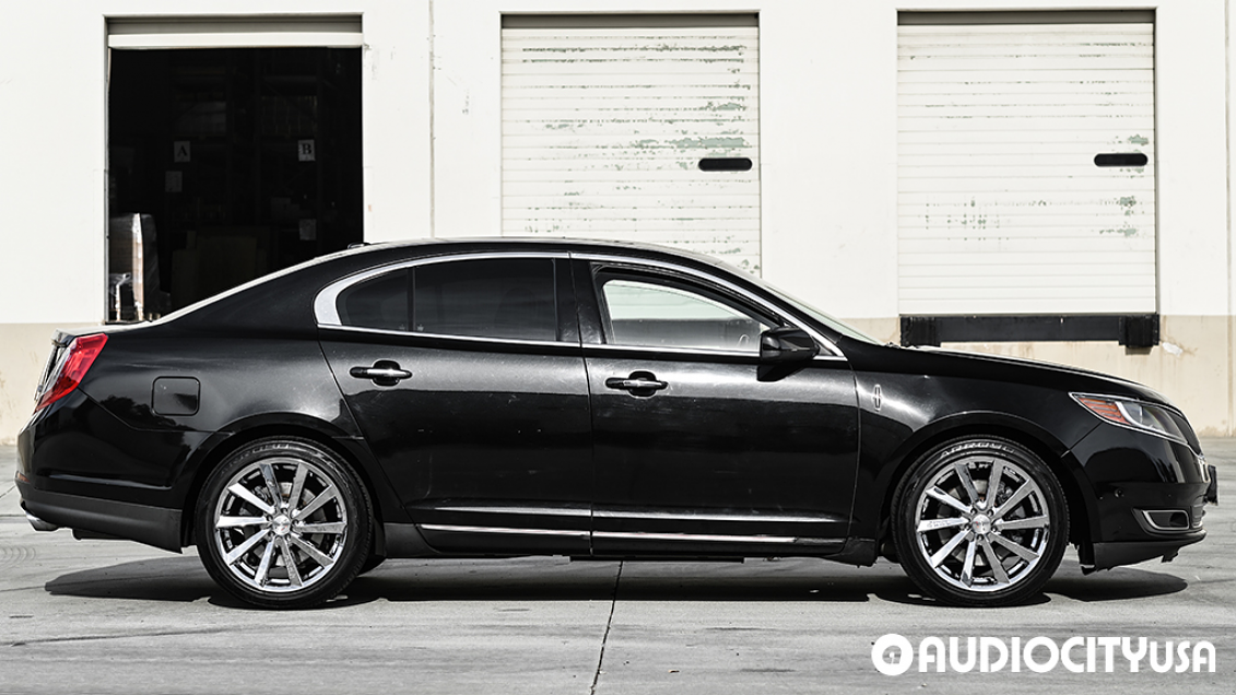2013 Lincoln MKS on 20" Koko Kuture Wheels Kapan Chrome | Gallery ...