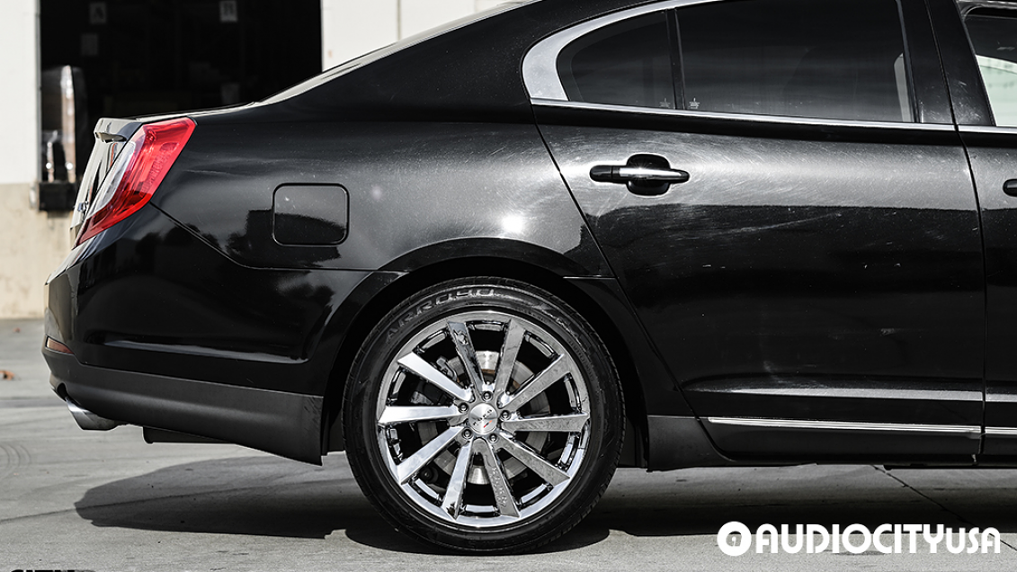 2013 Lincoln MKS on 20" Koko Kuture Wheels Kapan Chrome | Gallery ...