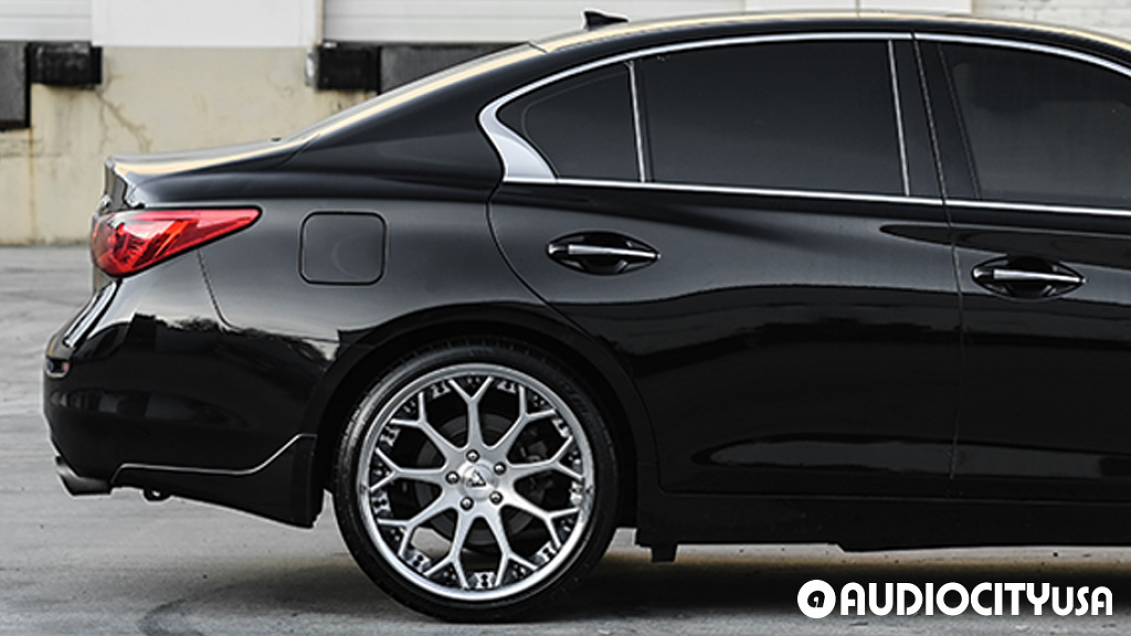 2015 Infiniti Q50 Azad AZ99 20 inch Wheels | Gallery | AudioCityUSA