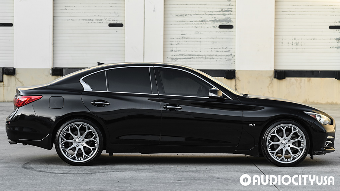 2015 Infiniti Q50 Azad AZ99 20 inch Wheels | Gallery | AudioCityUSA