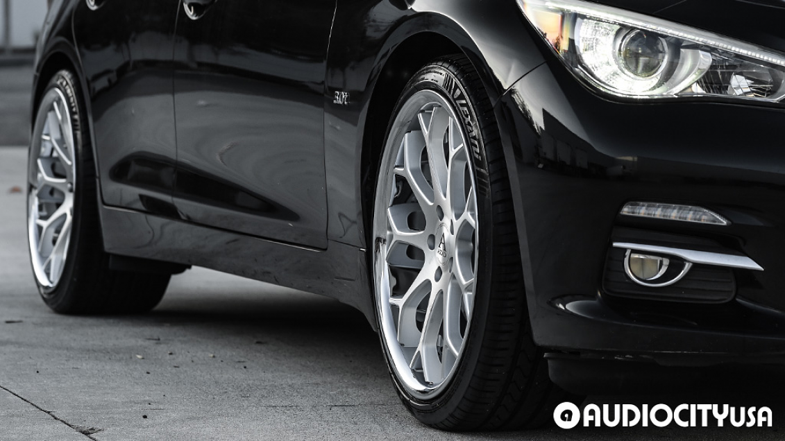 2015 Infiniti Q50 Azad AZ99 20 inch Wheels | Gallery | AudioCityUSA
